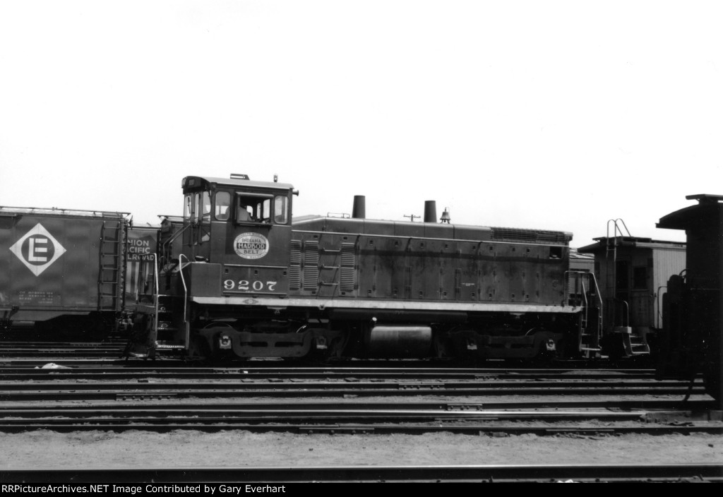 IHB SW1500 #9207 - Indiana Harbor Belt